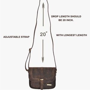 Estalon | Bags | Nwt Estalon Leather Crossbody Bag Purse 0 Leather ...